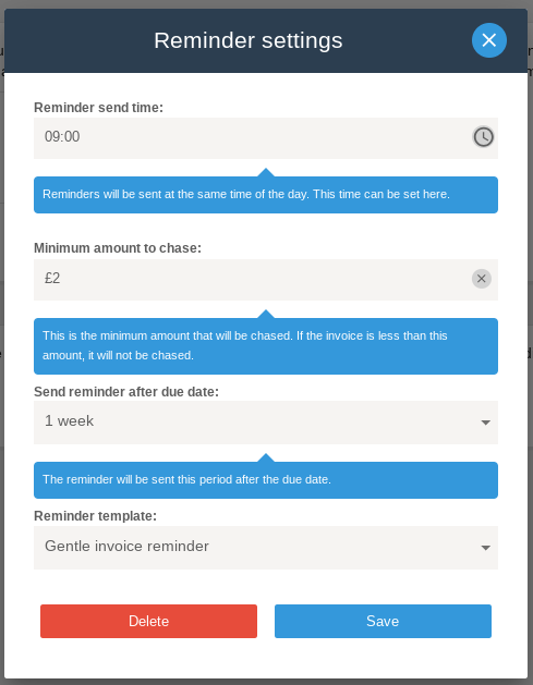 Auto Chase- Automated Quote & Invoice Reminders