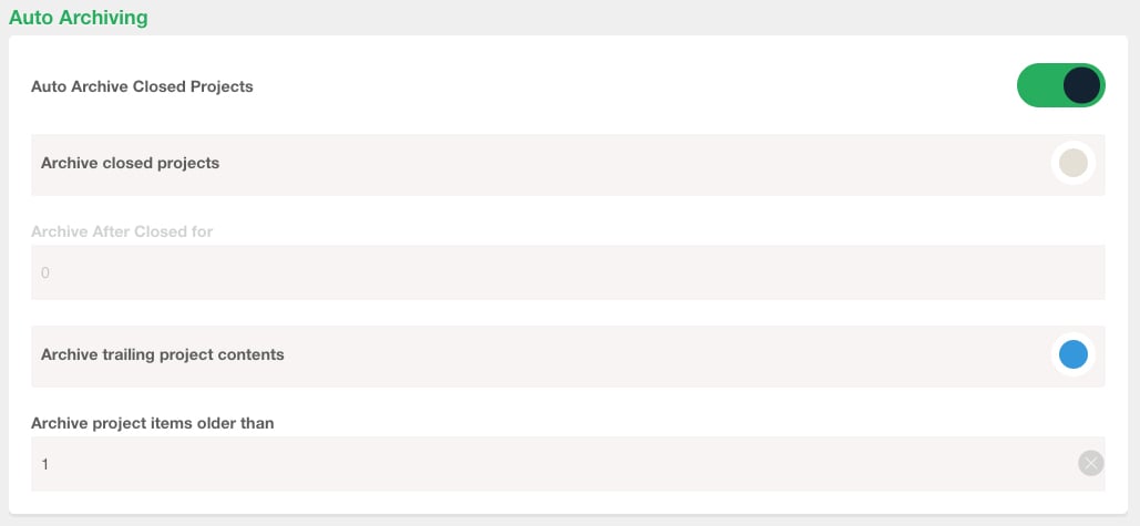 How to Use Archiving