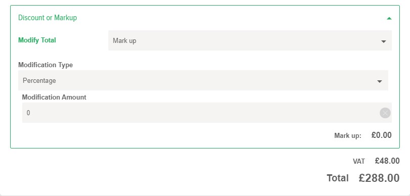 How to Apply a Markup