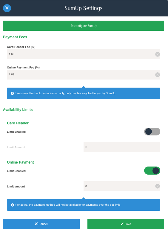 SumUp Card Reader Setup & Troubleshooting