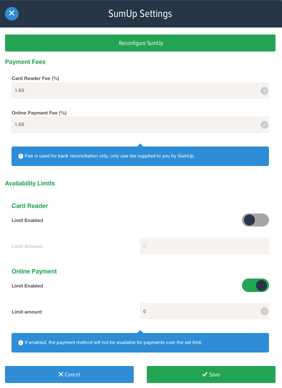 SumUp Card Reader Setup & Troubleshooting