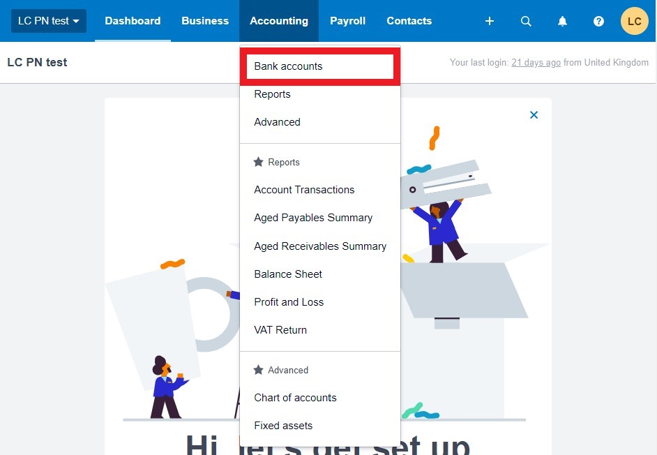 How to Set up Your Bank Account in Xero